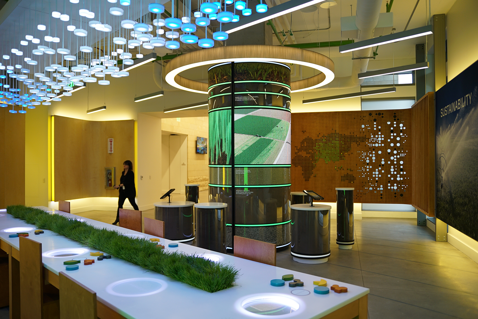 Simplot Visitor Experience Center - Red Paper Heart